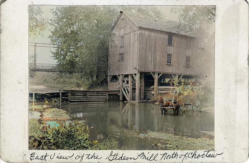 Solve Business Gideon Mill, 3 Aug 1903 Colorized jigsaw puzzle online ...