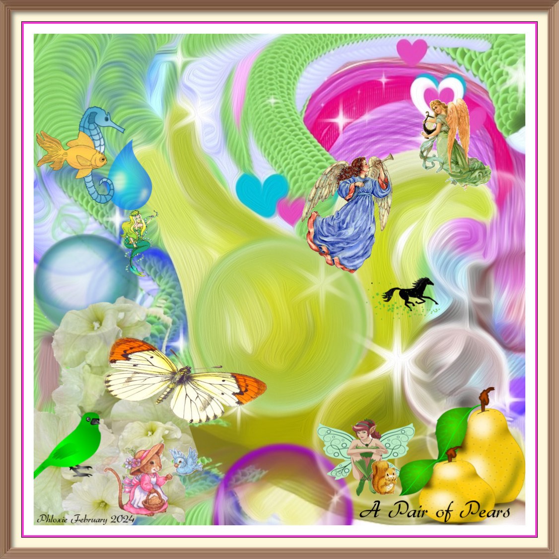 Solve A Pair of Pears jigsaw puzzle online with 9 pieces