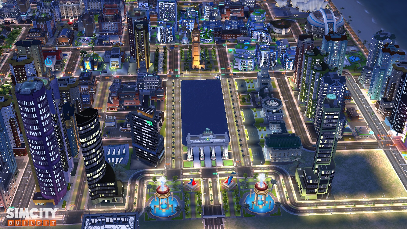 Solve SIMCITY Buildit Layout jigsaw puzzle online with 286 pieces