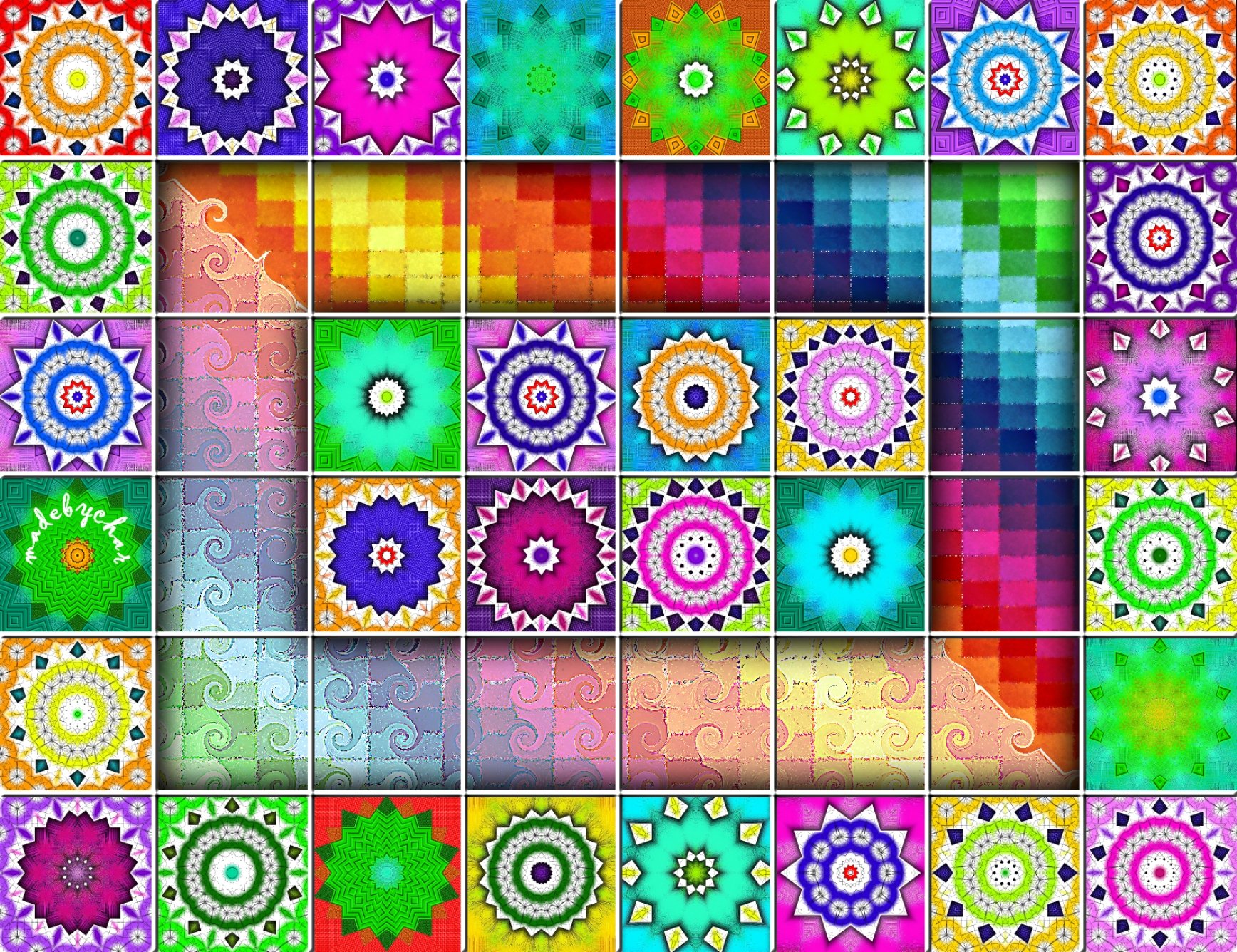 Solve Almost Flowers.... jigsaw puzzle online with 352 pieces