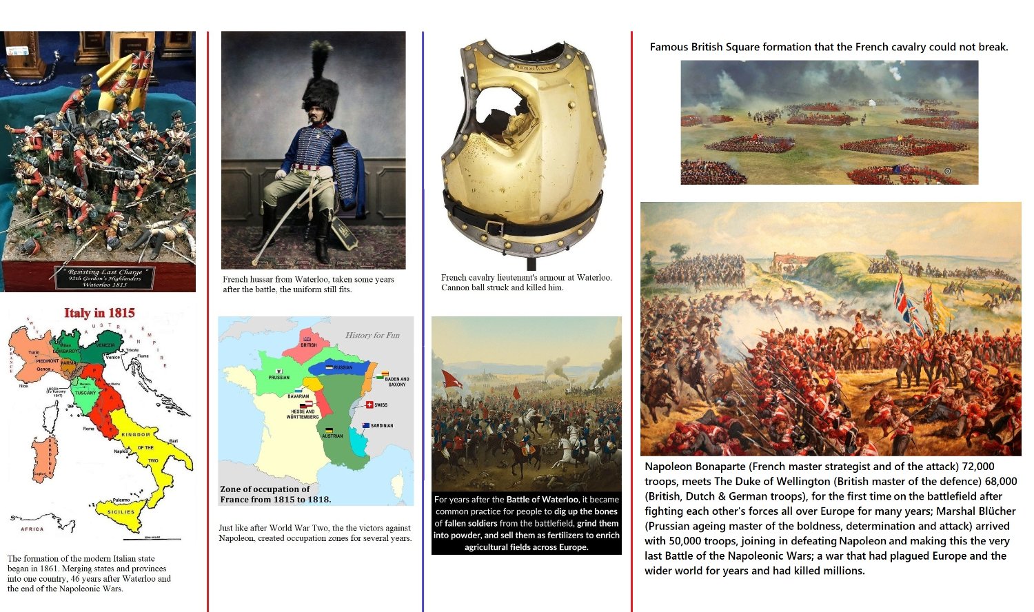 Solve Wobblybear's Fun Stuff (wbfs) - *The Battle of Waterloo in 1815 ...