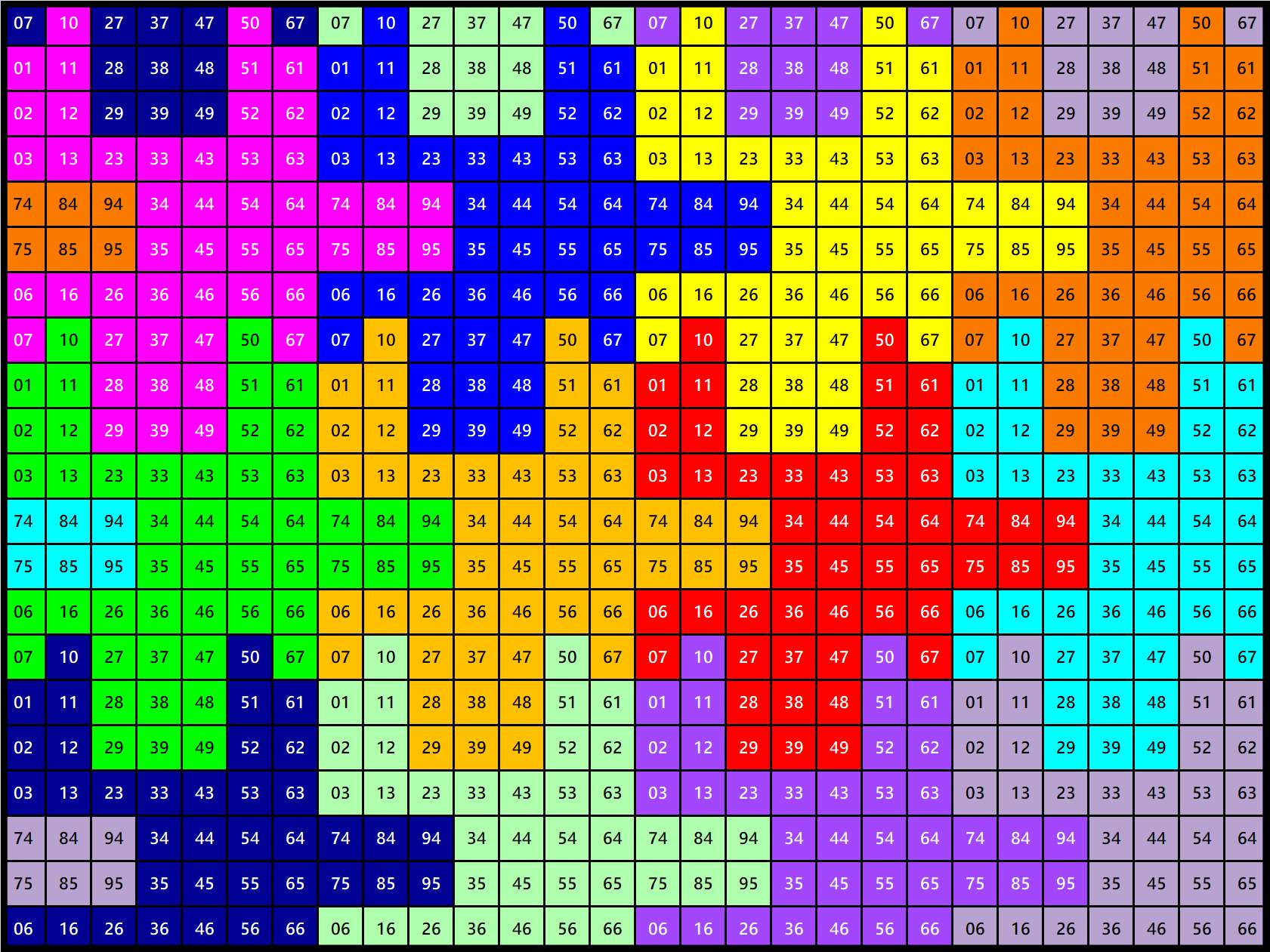 Solve Number 1102 tessellation 588 jigsaw puzzle online with 588 pieces