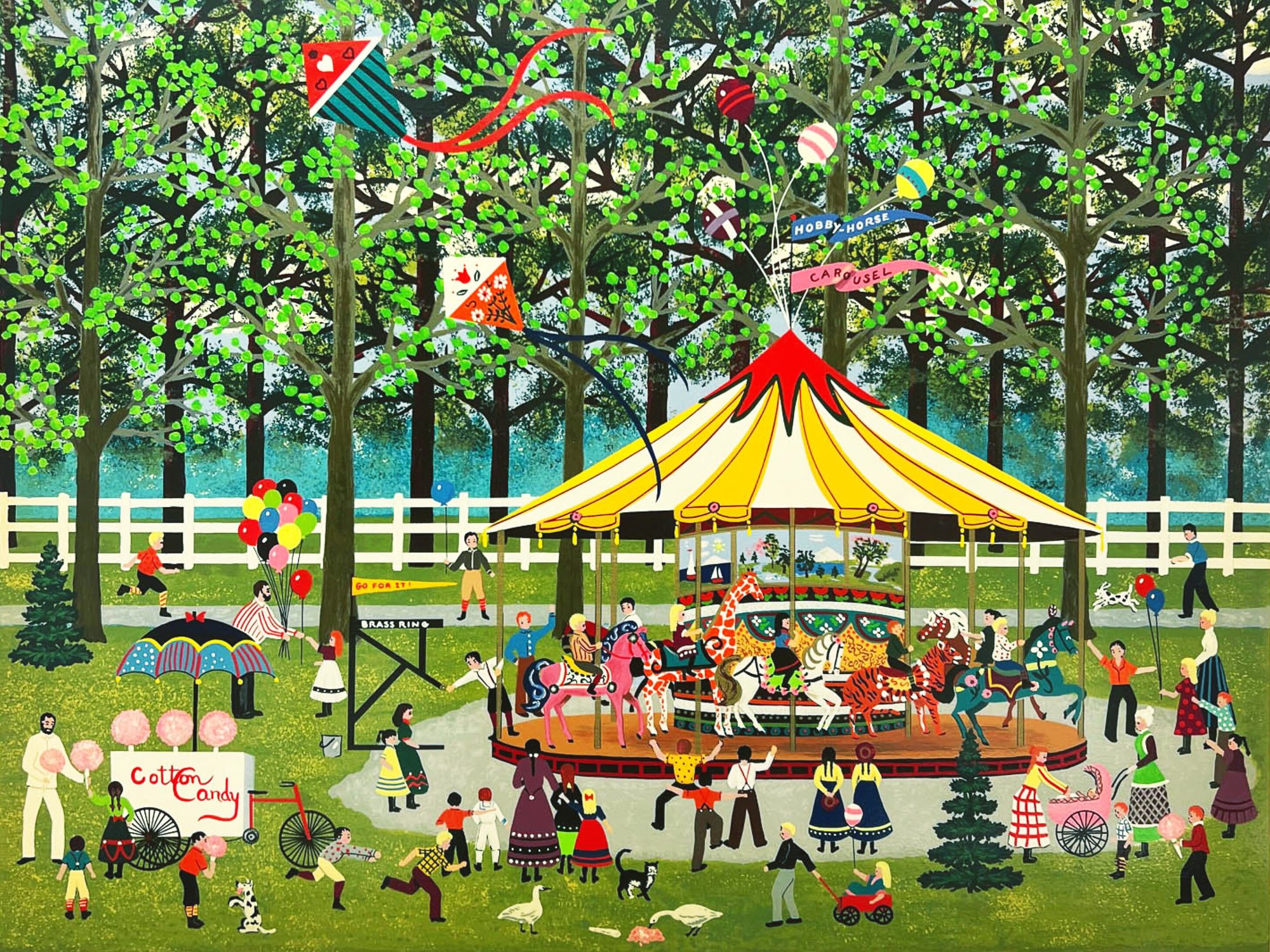 Solve Going for the Brass Ring jigsaw puzzle online with 352 pieces