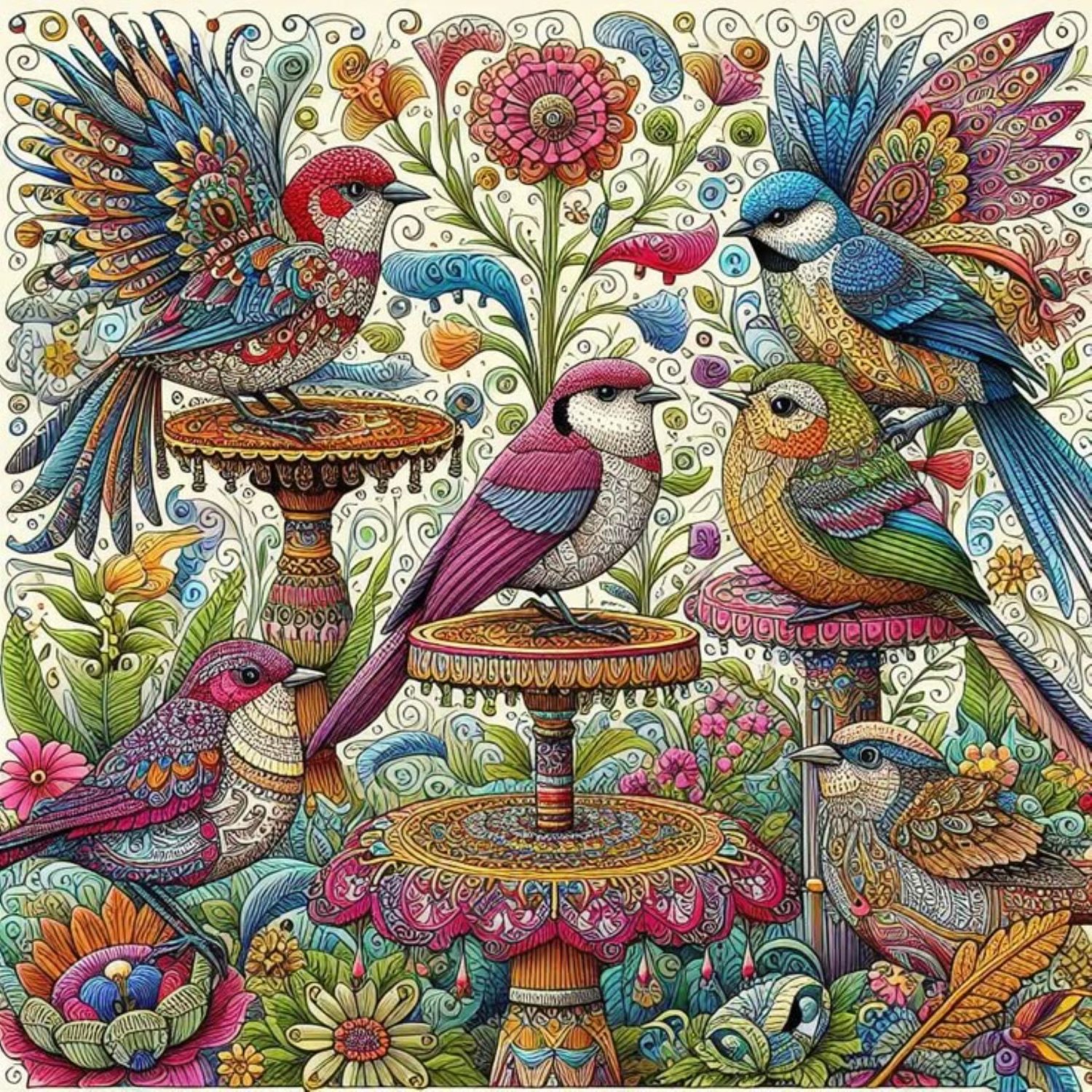 Solve Birds jigsaw puzzle online with 256 pieces