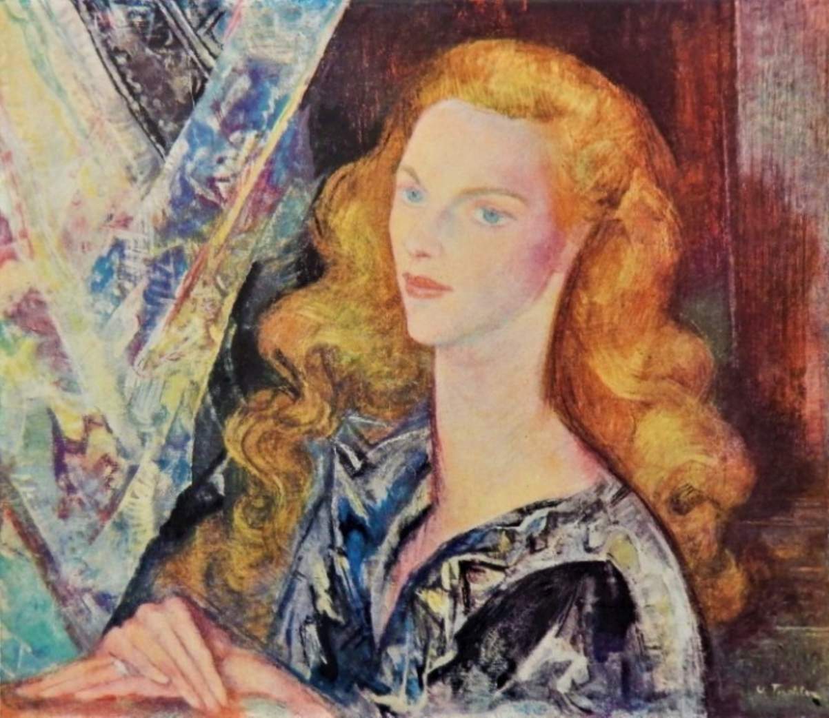 Solve Painting of Mrs Arthur W. Backer ~ Victor Tischler (Austrian ...