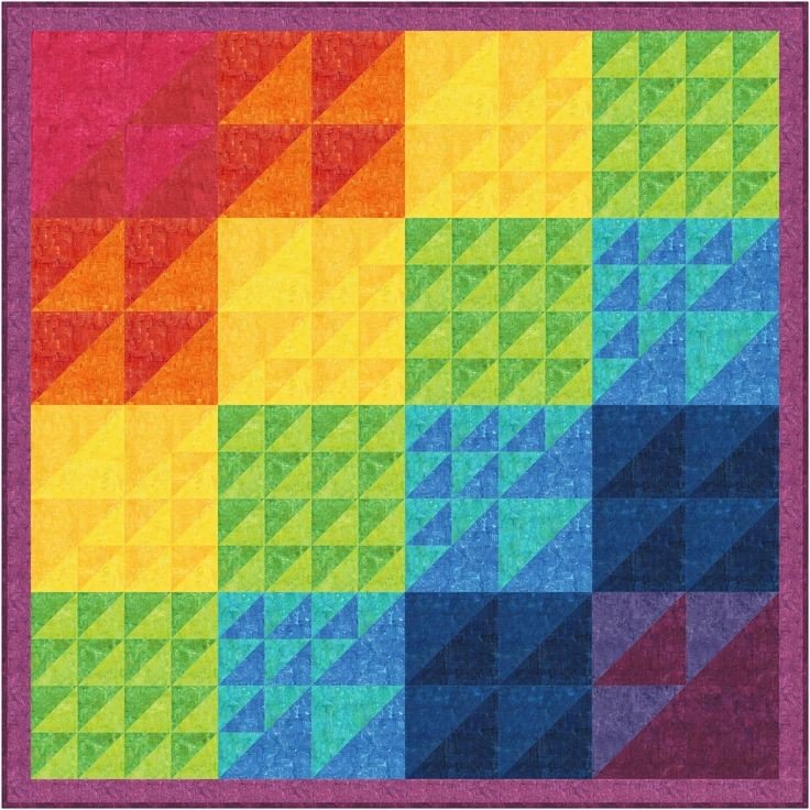 Solve TRIANGLES jigsaw puzzle online with 81 pieces