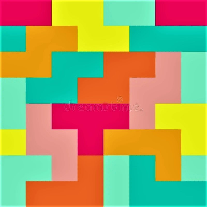 Solve Tetris jigsaw puzzle online with 81 pieces