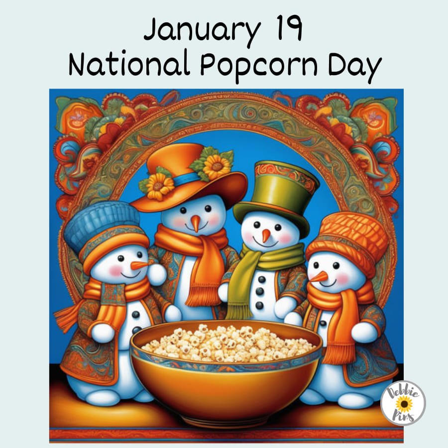 Solve National Popcorn Day jigsaw puzzle online with 64 pieces