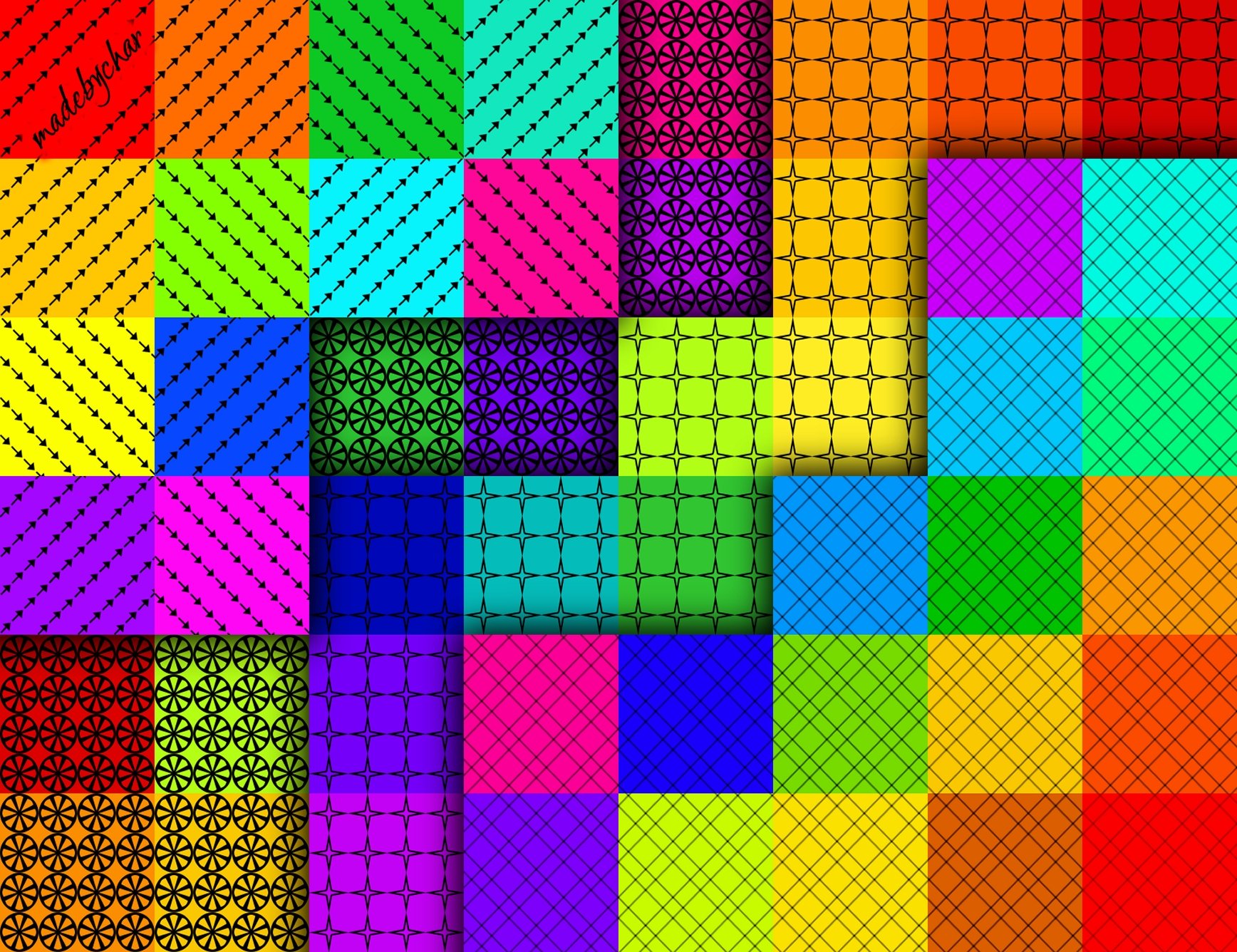 Solve Tiny Patterns... jigsaw puzzle online with 450 pieces