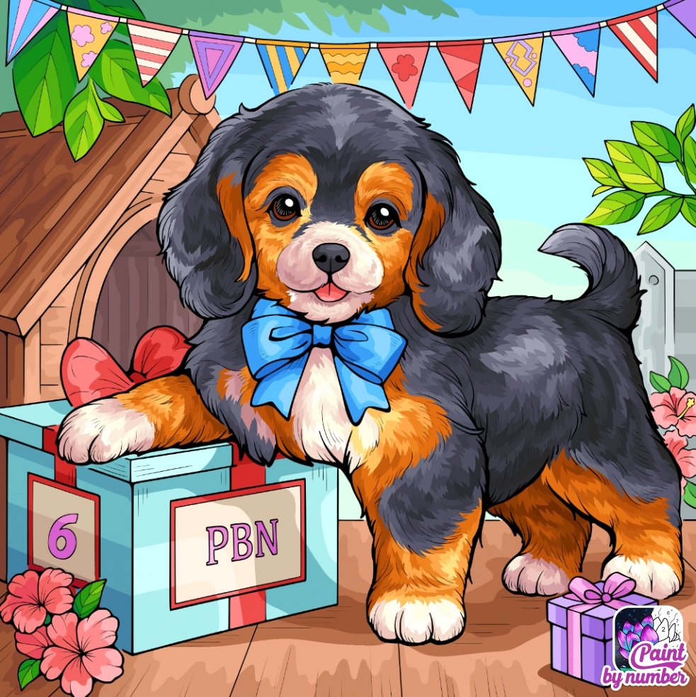 Solve Paint by numbers 716 jigsaw puzzle online with 81 pieces