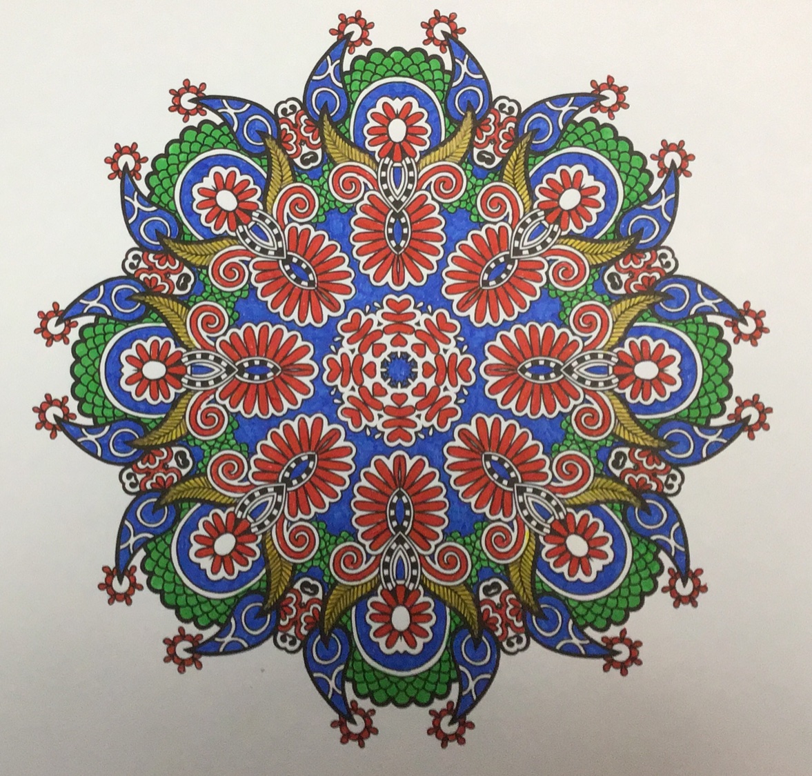 Jigsaw Puzzle | 16 pieces | Mandala | Jigidi