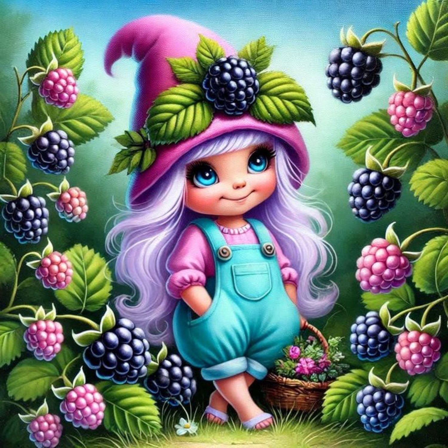 Solve Berry Cute jigsaw puzzle online with 81 pieces