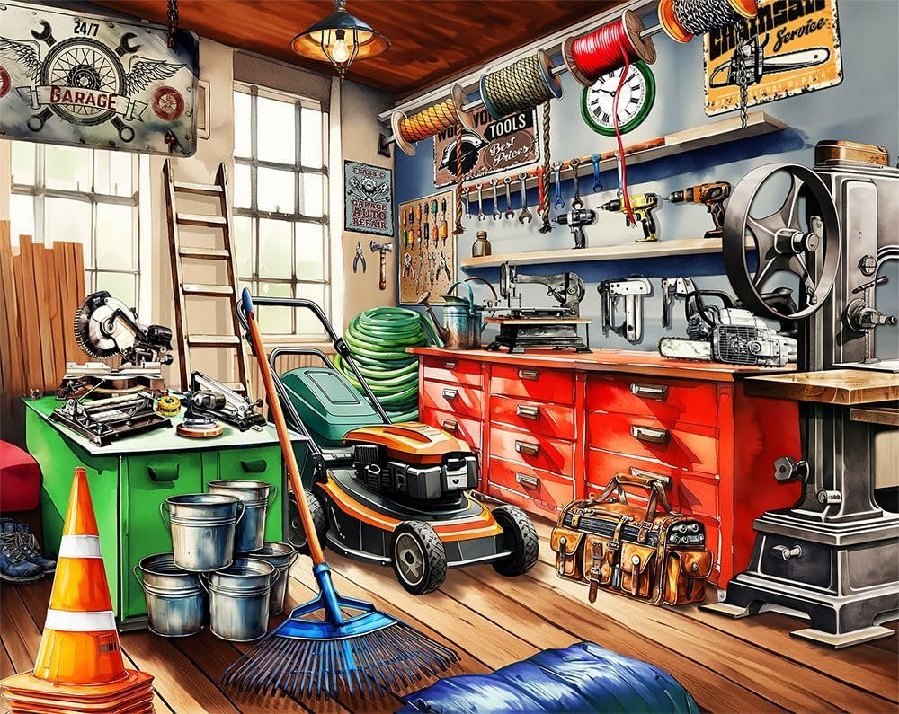 Solve Tool Shed jigsaw puzzle online with 208 pieces