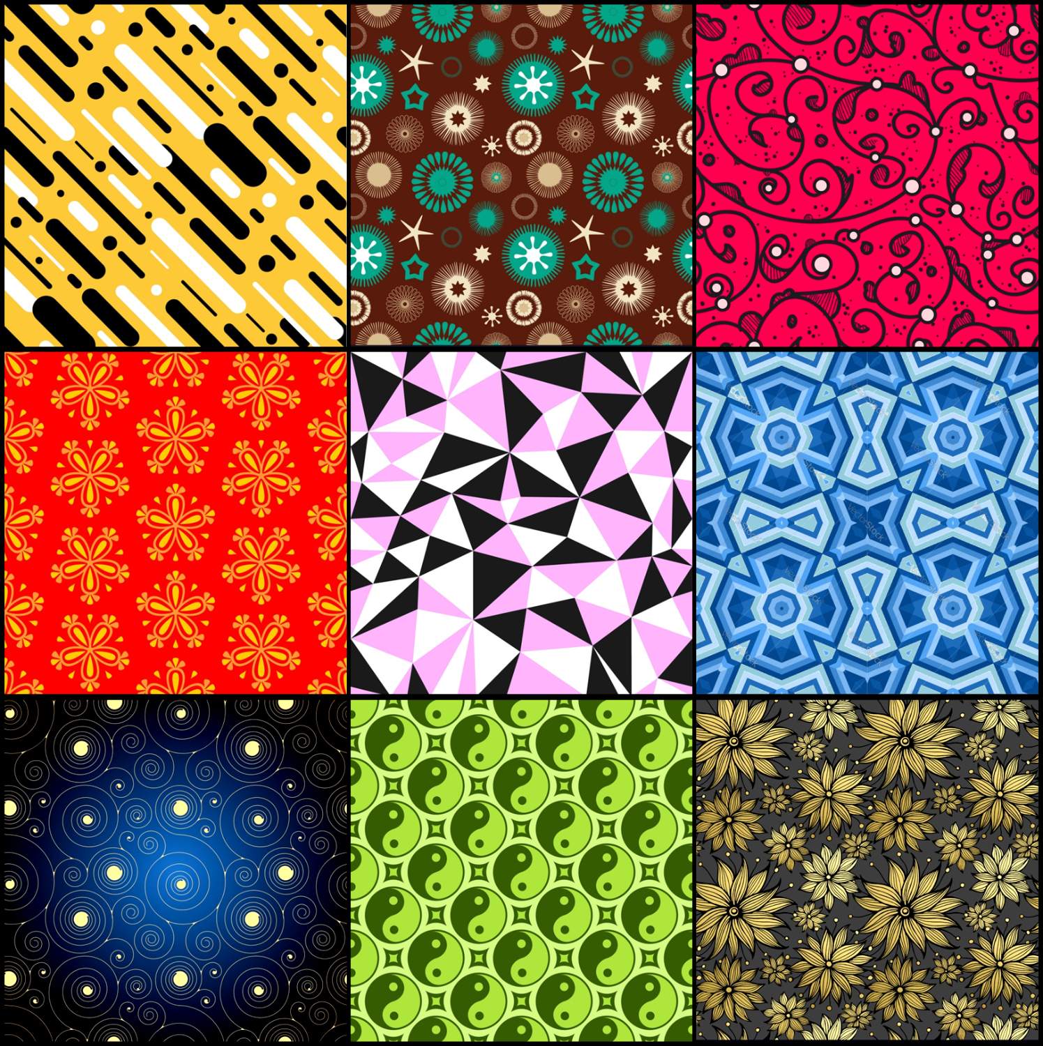 Solve Artistic patterns 60 jigsaw puzzle online with 225 pieces