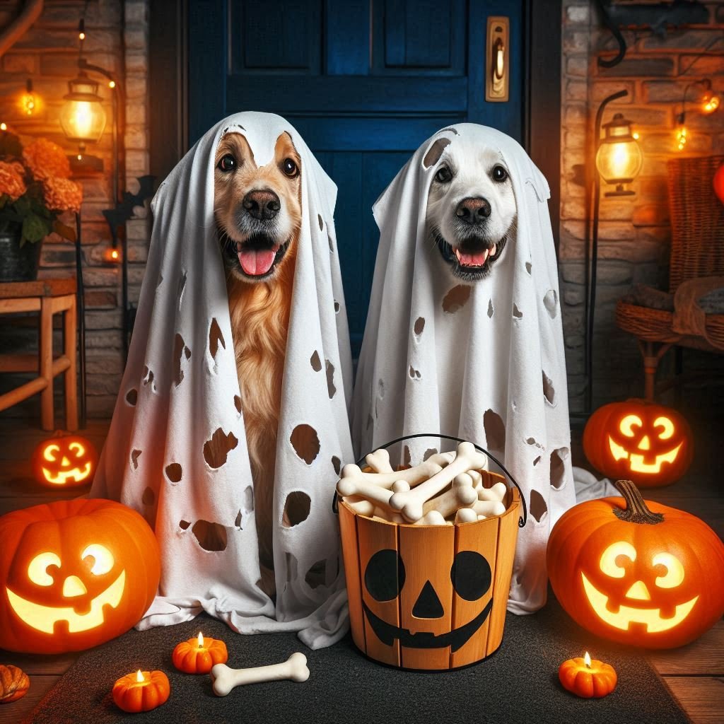 Solve Bark for a bone jigsaw puzzle online with 49 pieces