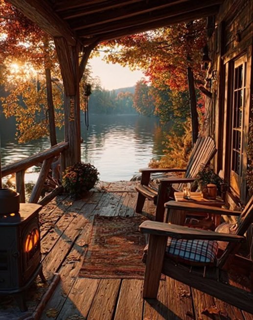 Solve Sunrise on the river jigsaw puzzle online with 20 pieces