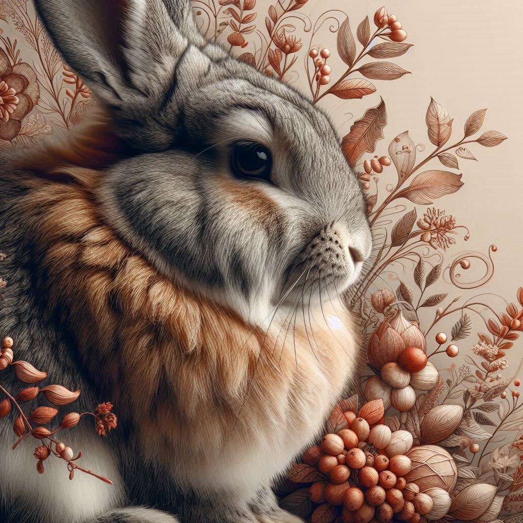 Solve Rabbit in abundance (resize 9 > 306) jigsaw puzzle online with ...