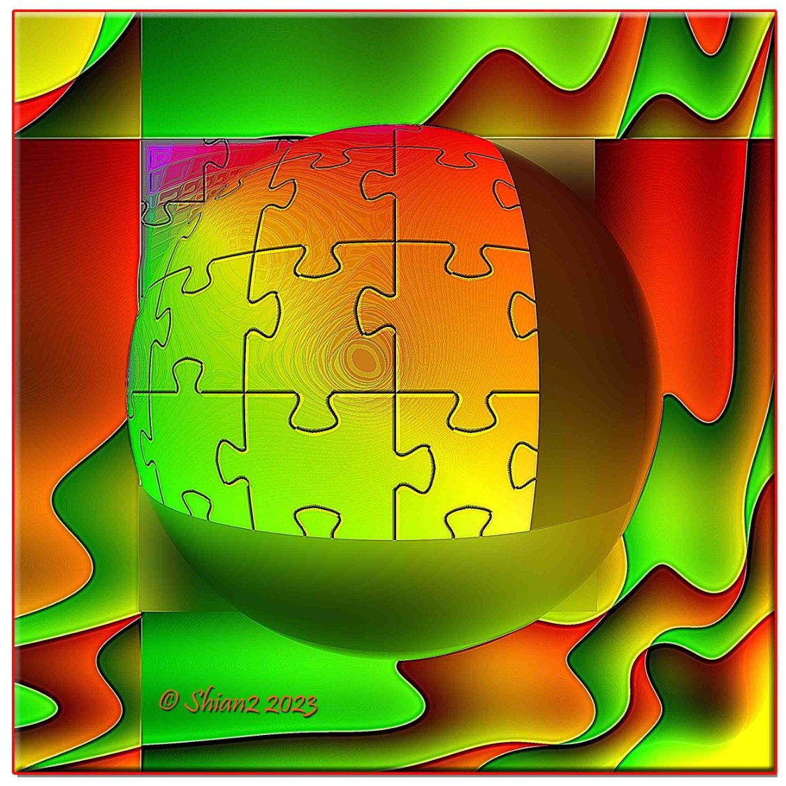Solve Puzzle Ball jigsaw puzzle online with 16 pieces