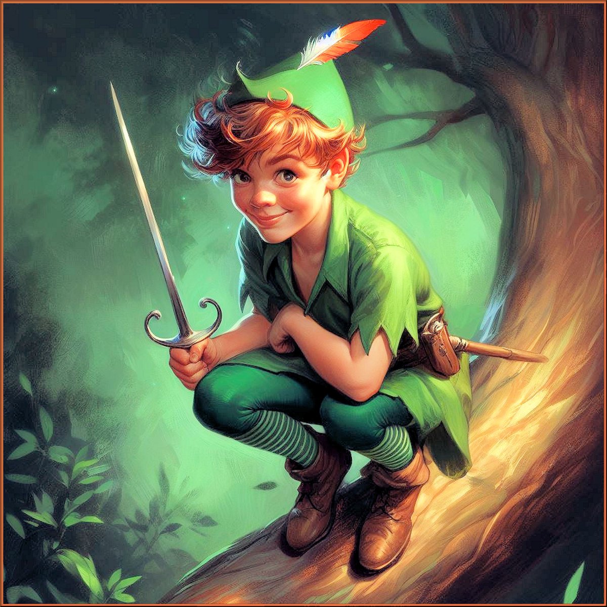 Solve PETER PAN jigsaw puzzle online with 36 pieces