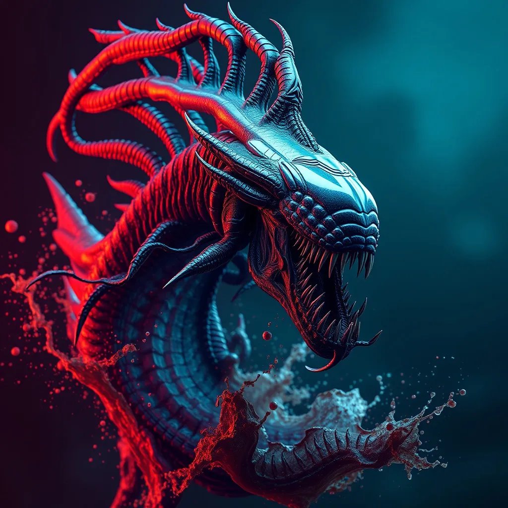 Solve Xenomorph Fish jigsaw puzzle online with 100 pieces