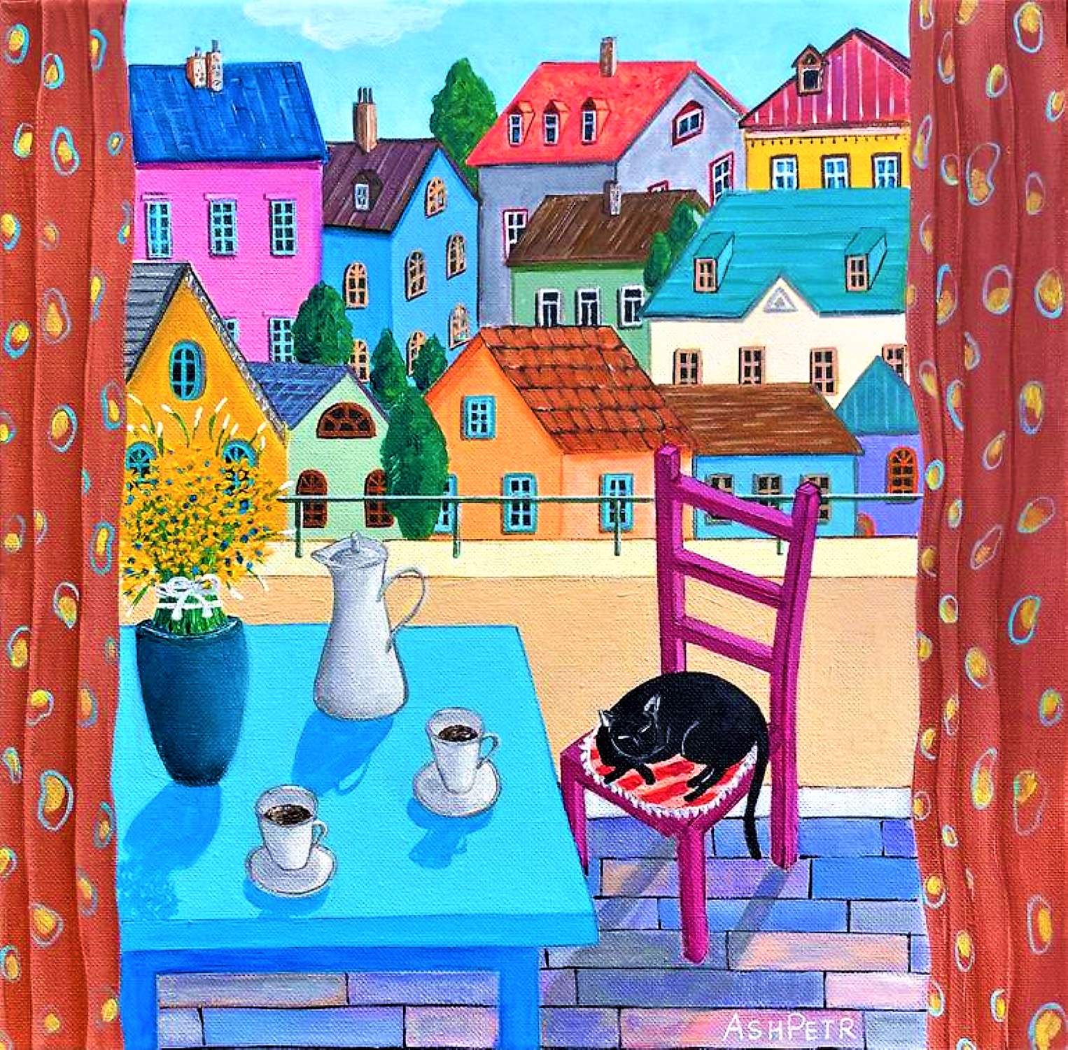 Solve Siesta jigsaw puzzle online with 342 pieces
