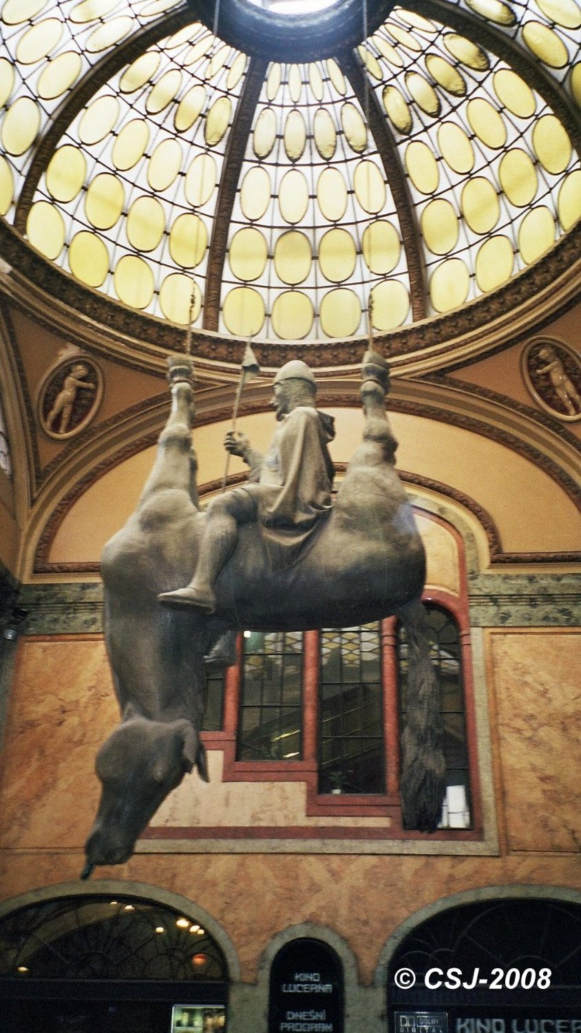Solve CZECH REPUBLIC – Prague - Statue of King Wenceslas Riding an ...