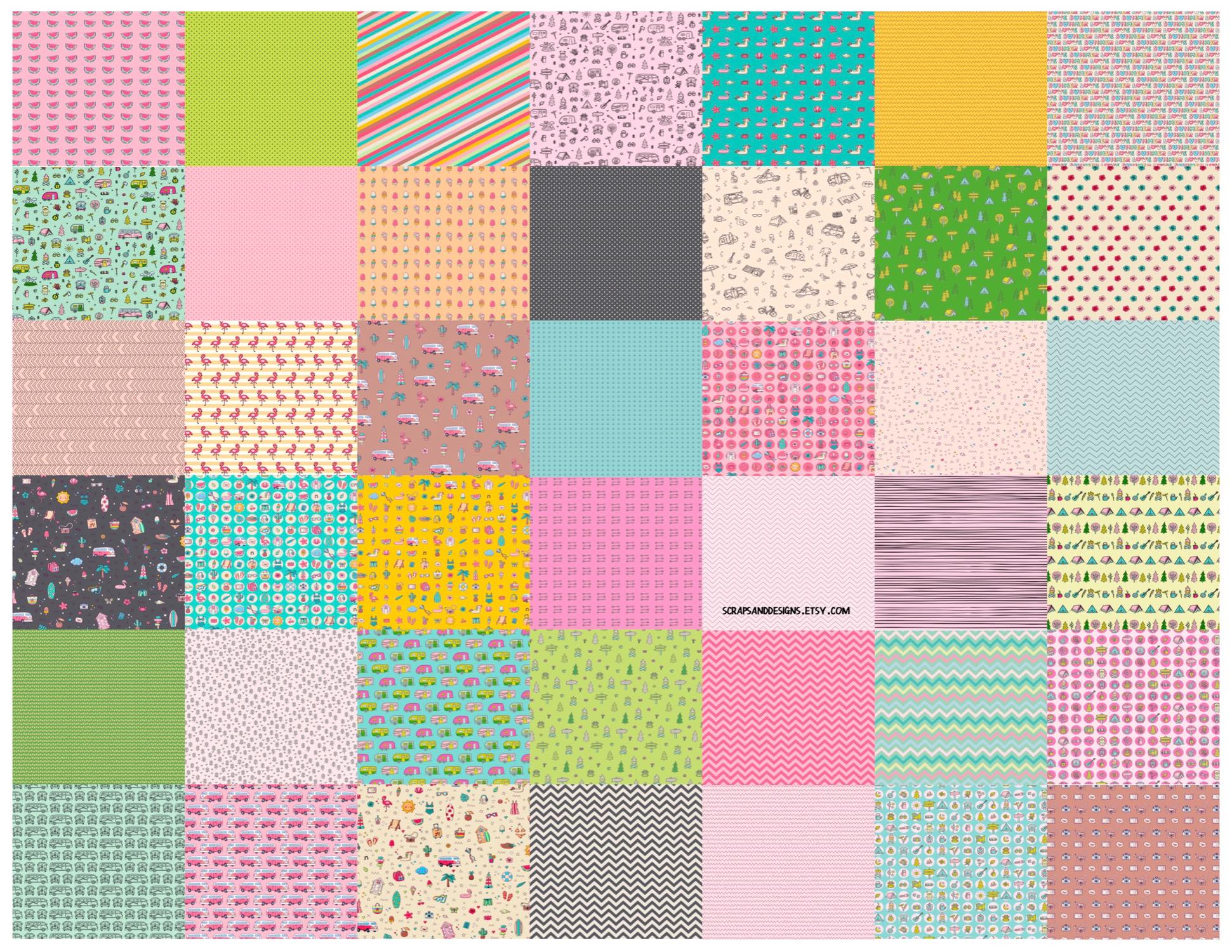 Solve Scrapbook Paper ScrapsandDesiigns 1 jigsaw puzzle online with 352 ...