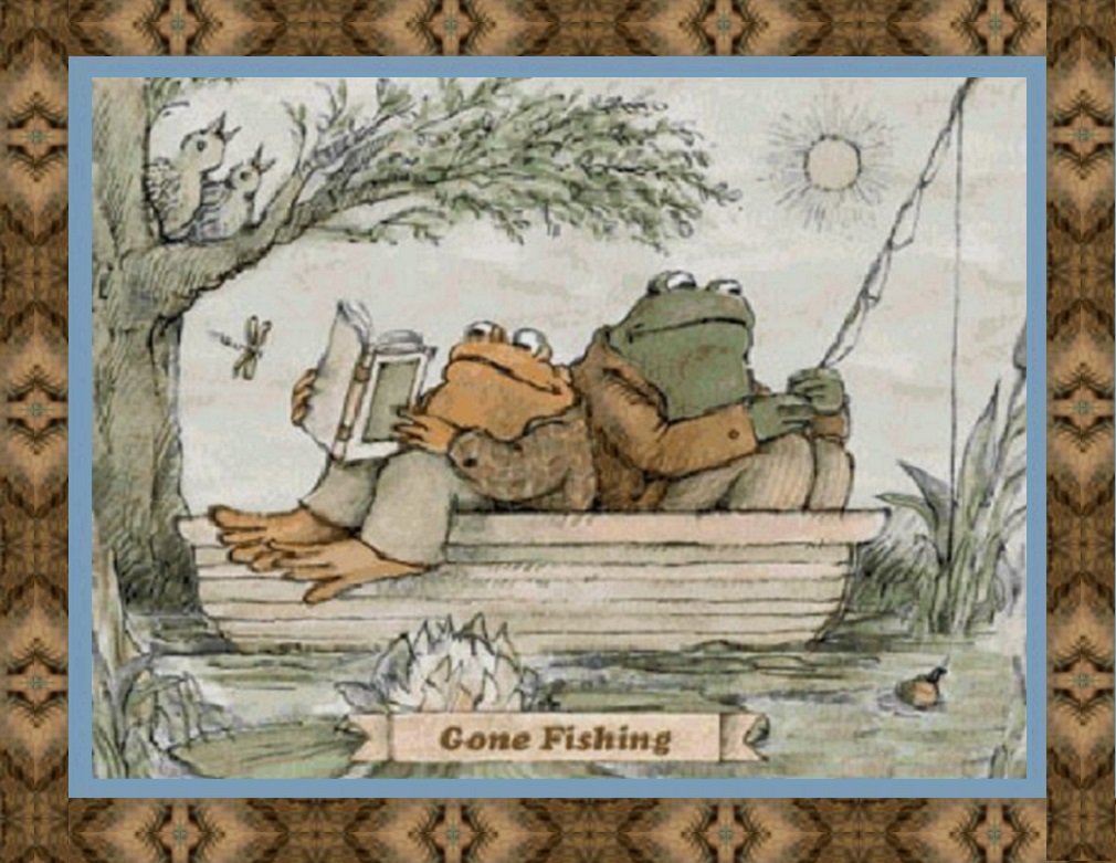 Solve Gone Fishing jigsaw puzzle online with 48 pieces