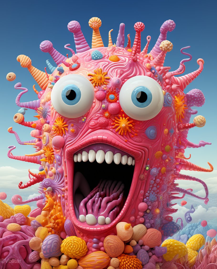 Solve Don't worry, I'm a Friendly Bacteria jigsaw puzzle online with 12 ...