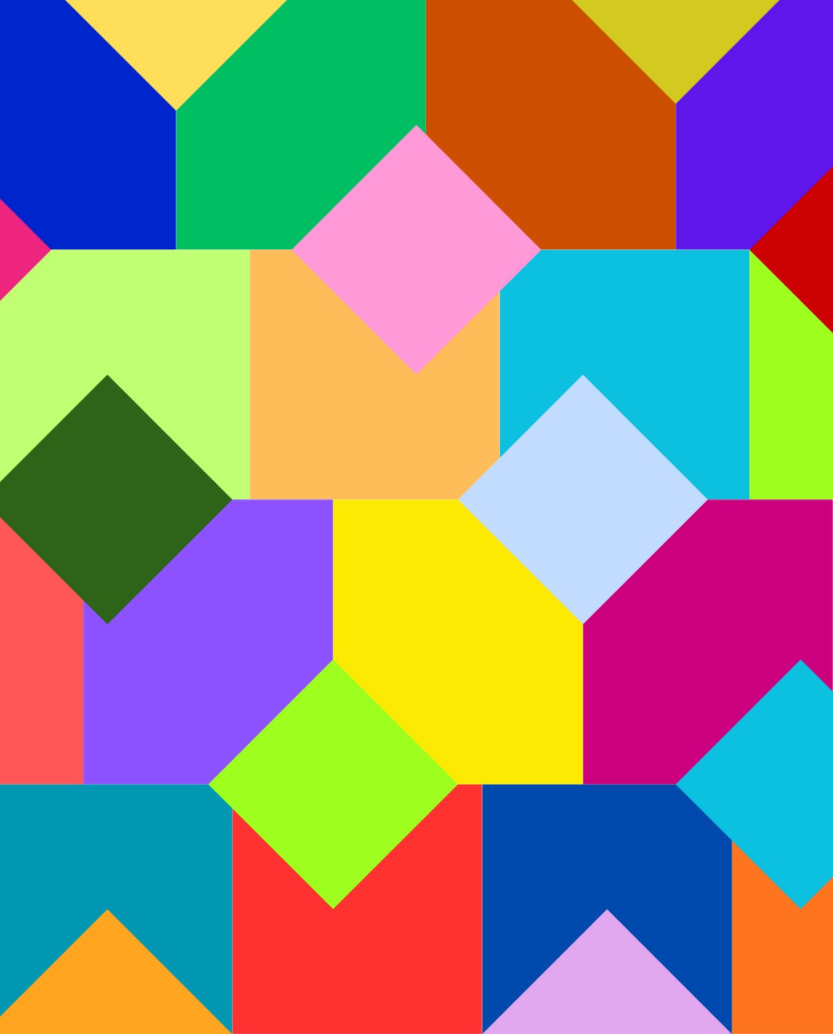Solve Shapes Mashup jigsaw puzzle online with 154 pieces