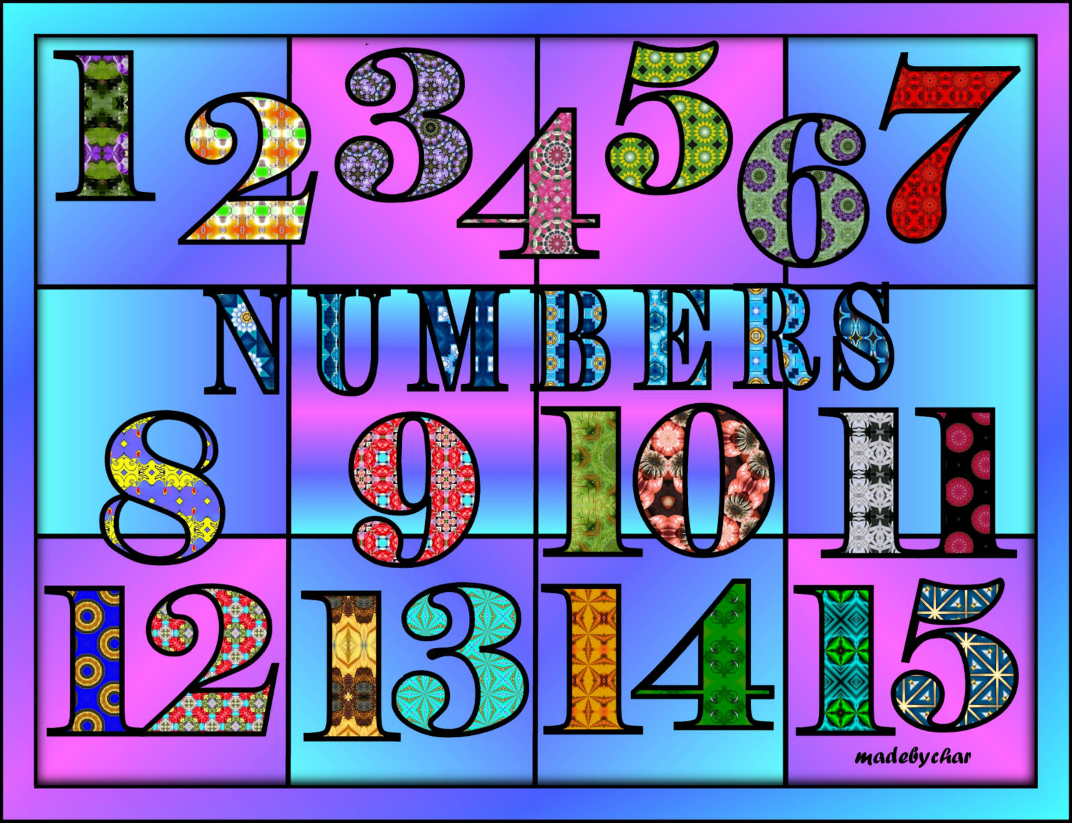 Solve Numbers jigsaw puzzle online with 221 pieces