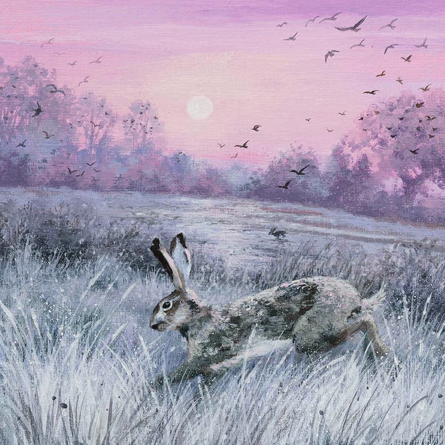 Solve Seasonal Art - Winter Animals - Hare & Winter Solstice (9 - 169 ...