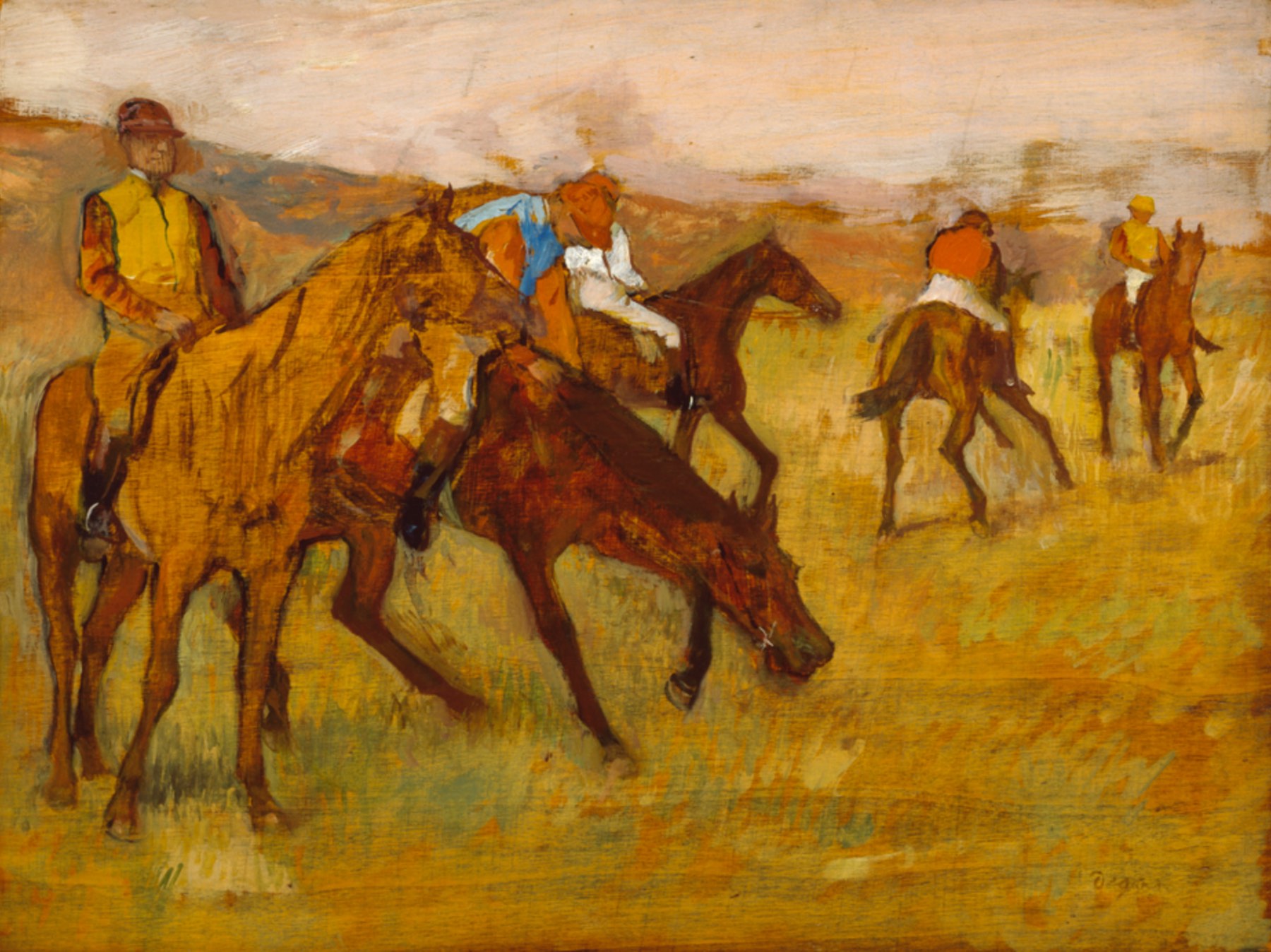 Puzzle | 63 pièces | Edgar Degas (French, 1834–1917), Before the Race ...