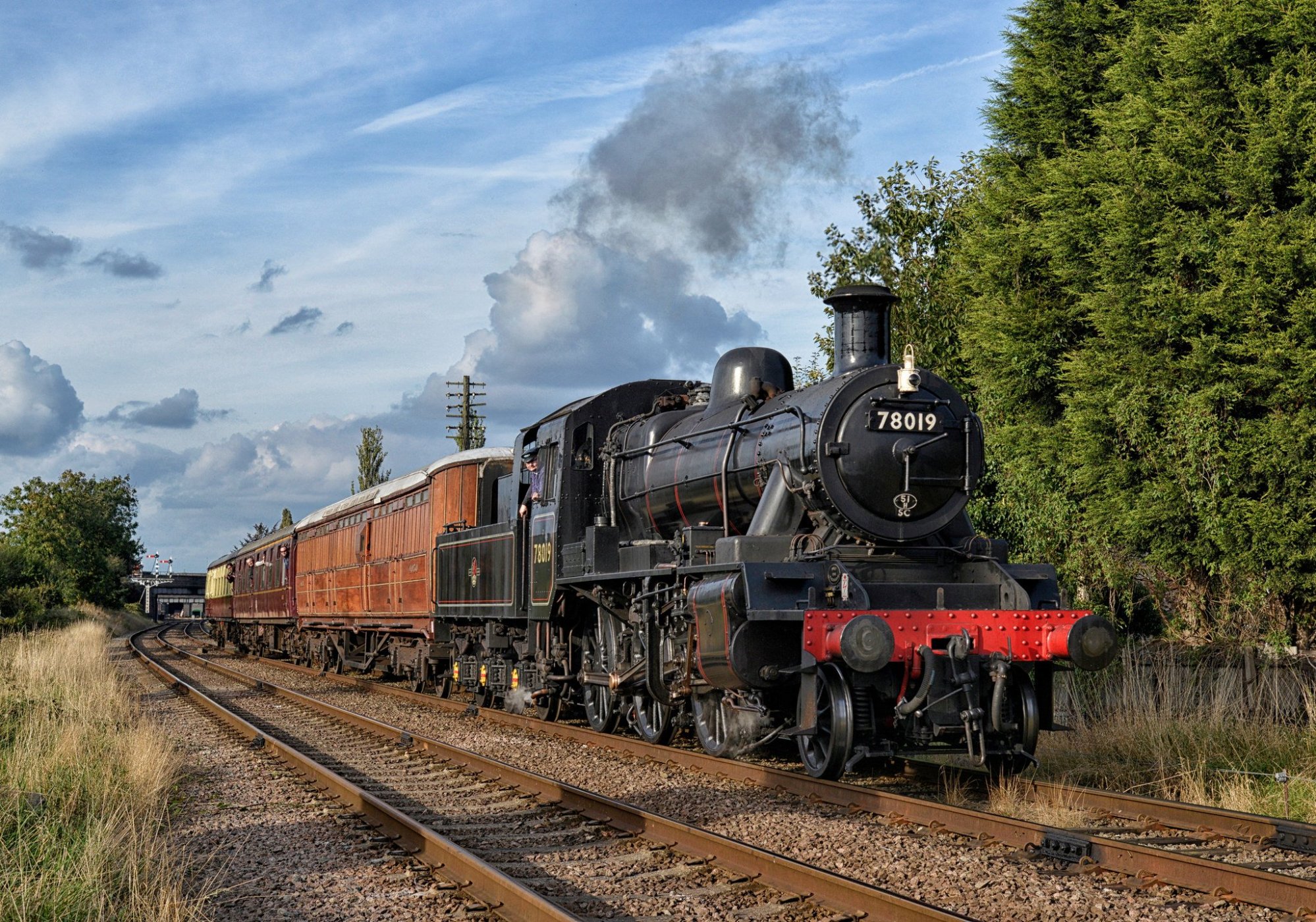 Solve BR Standard Class 2MT 2-6-0 78019. jigsaw puzzle online with 70 ...