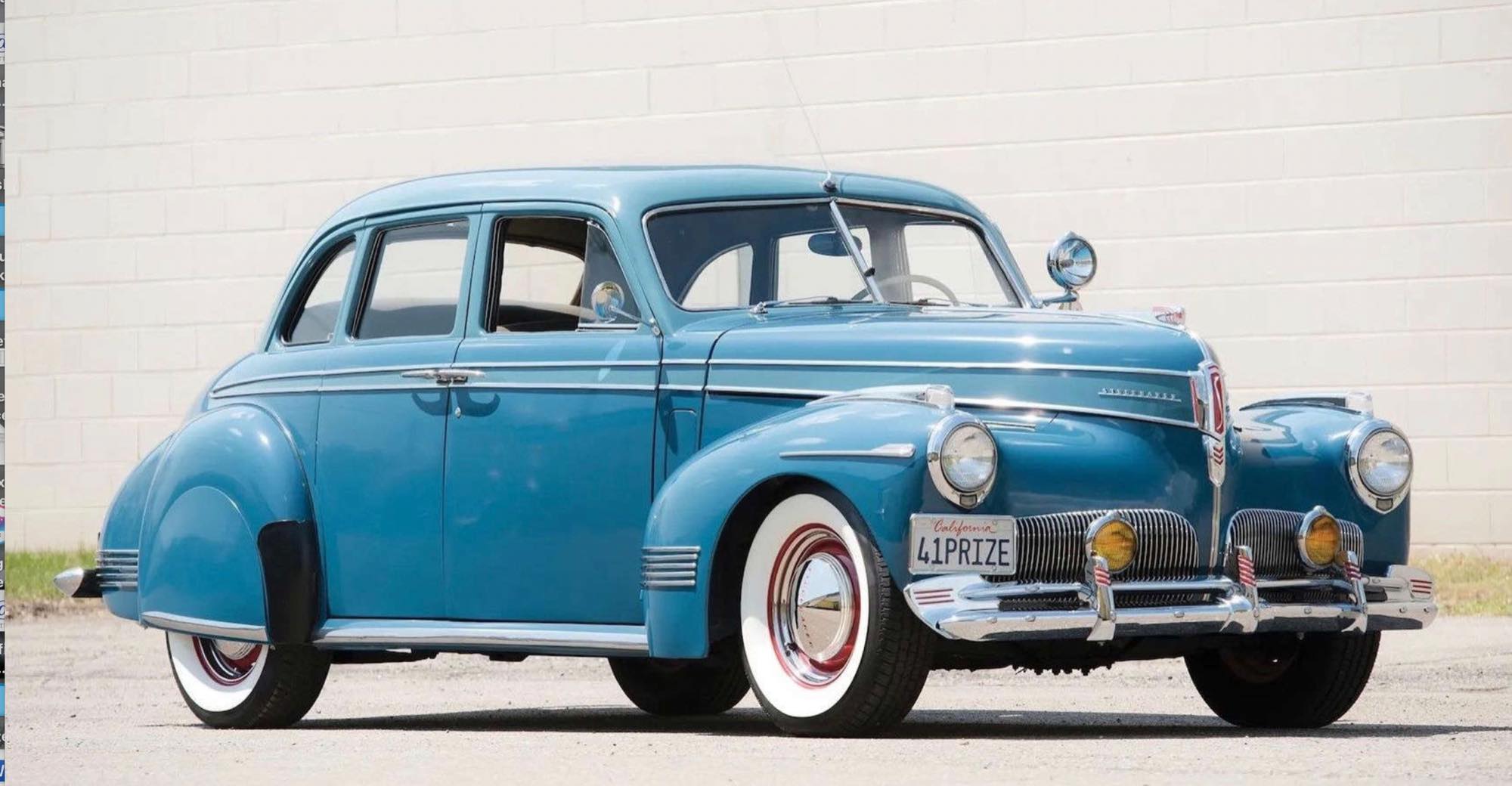 Solve 1941 Studebaker Commander jigsaw puzzle online with 231 pieces