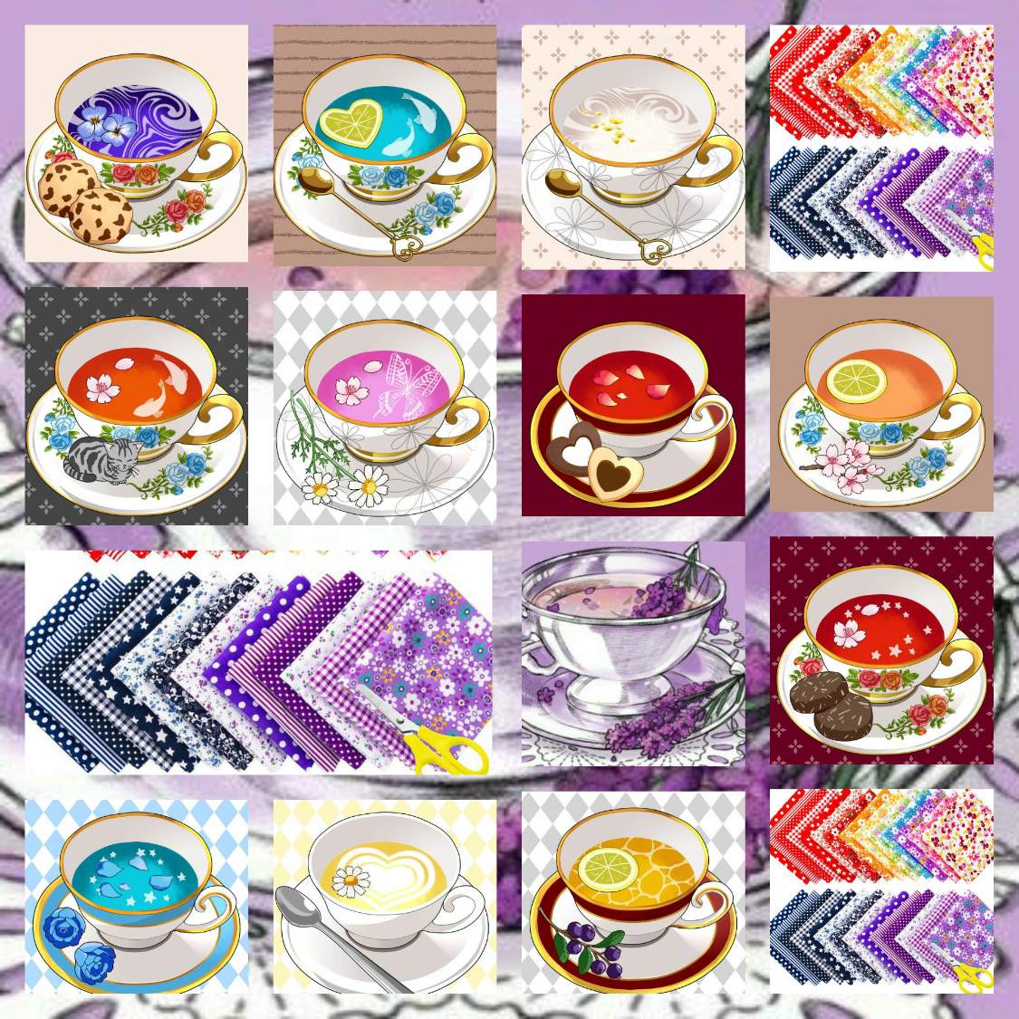 Solve STAX OF CUPS (1,156) jigsaw puzzle online with 81 pieces