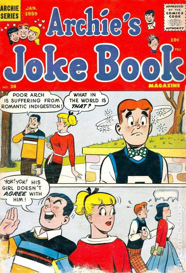 Solve Archie Joke 38 jigsaw puzzle online with 150 pieces