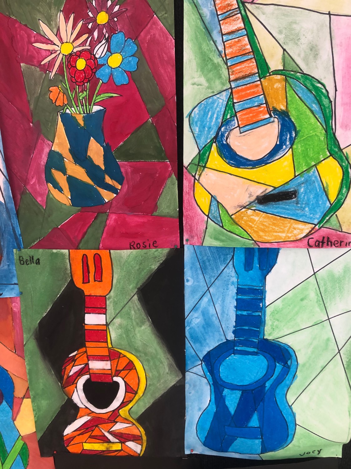 Solve Primary school does cubism jigsaw puzzle online with 204 pieces