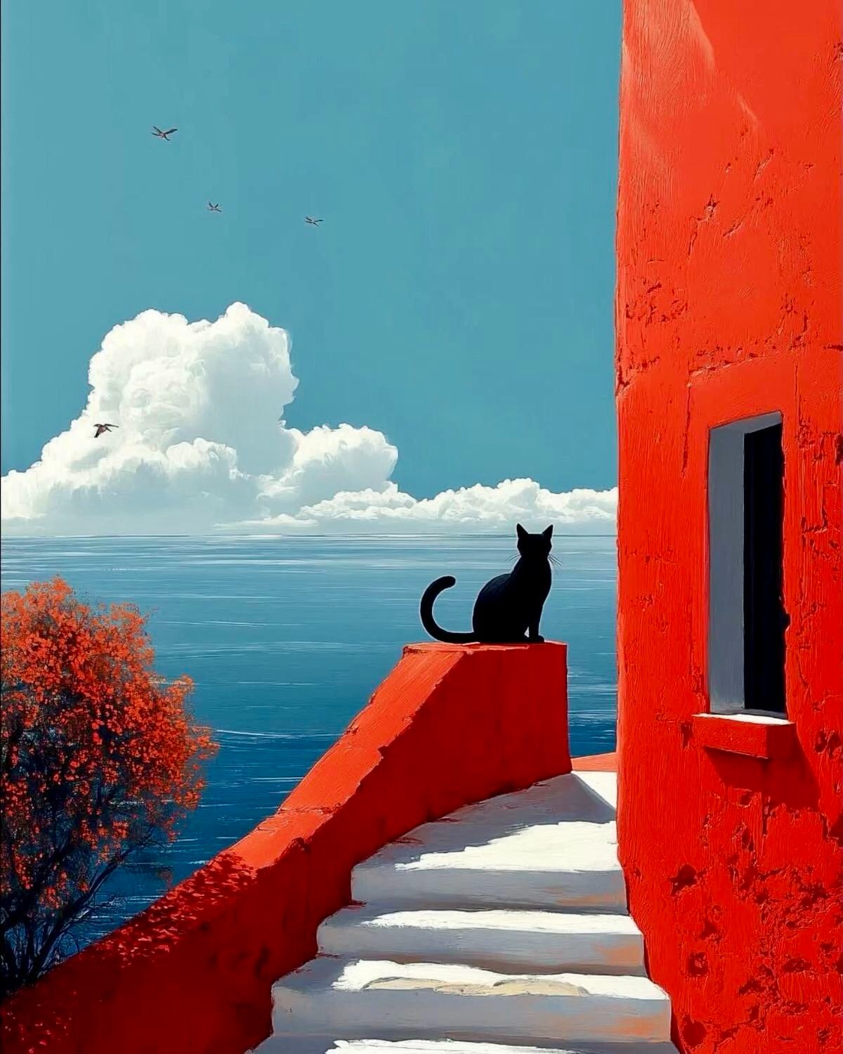 Jigsaw Puzzle | 80 pieces | Black cat (the number of pieces can be ...
