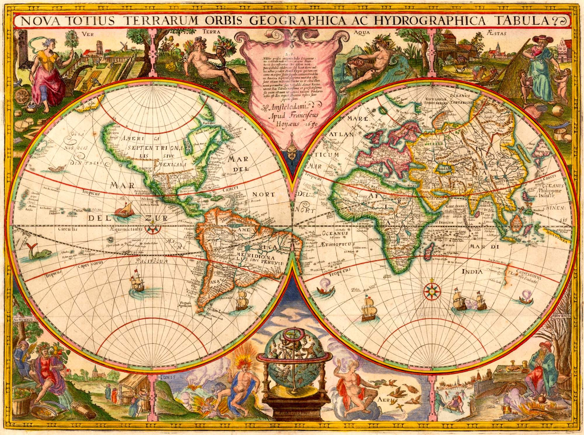 Solve Maps - Nova Totius Terrarum Orbis Geographica ac Hydrographica ...