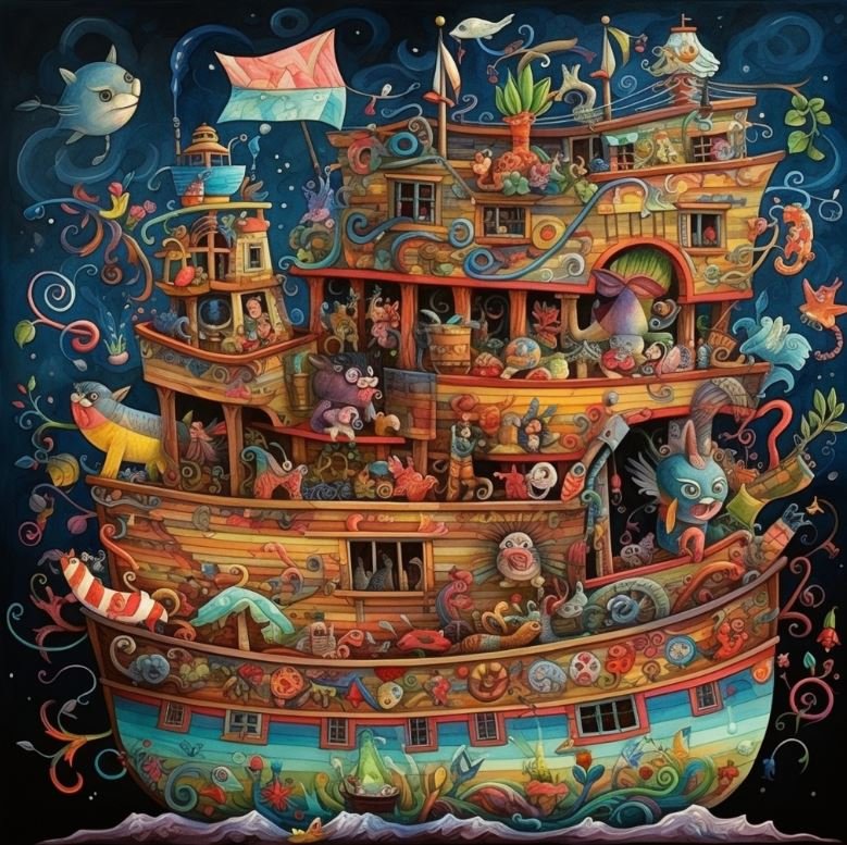 Solve Full Boat jigsaw puzzle online with 144 pieces