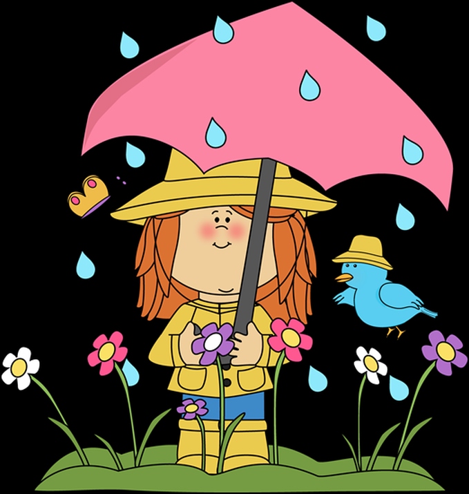 Solve Theme: Spring is in the Air - Spring Showers jigsaw puzzle online with 64 pieces