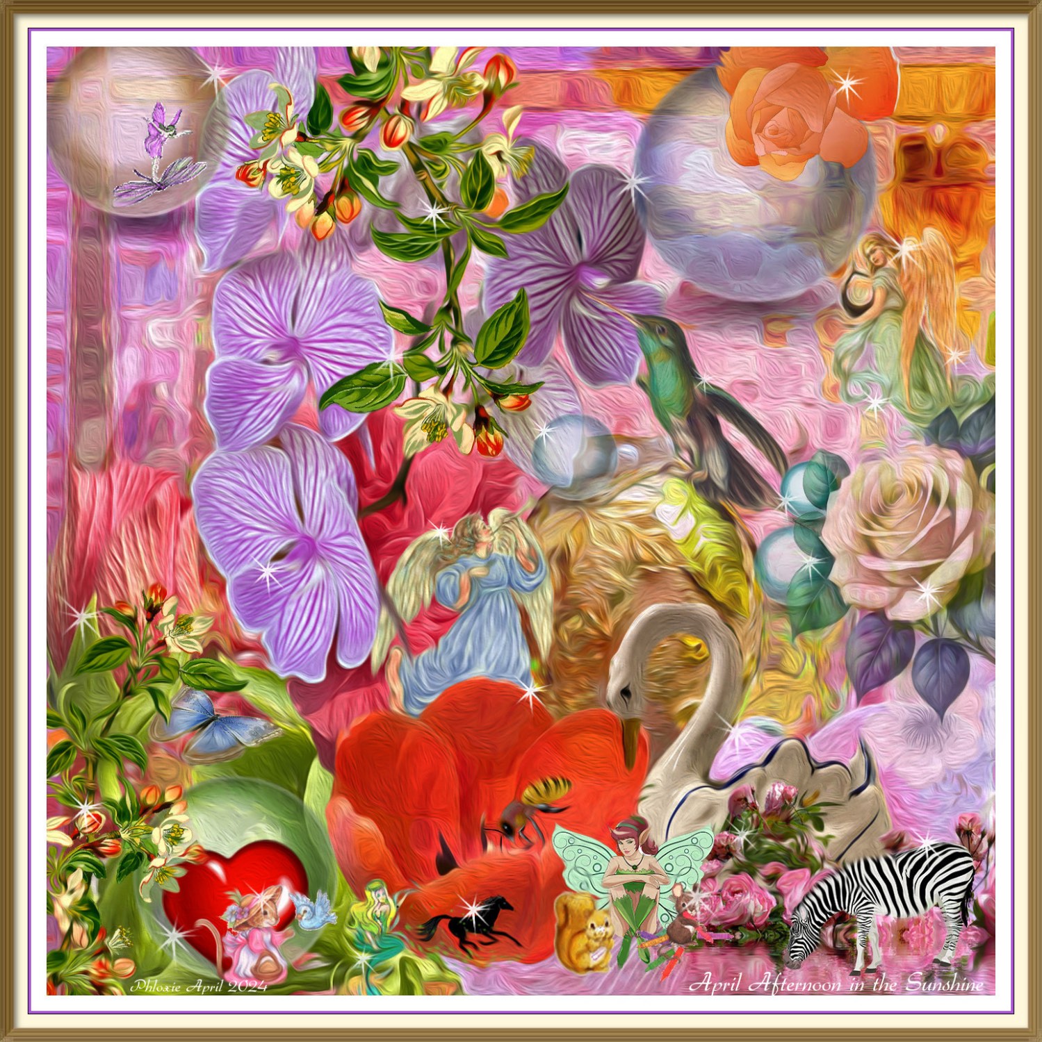 Solve ~April Afternoon in Sunshine jigsaw puzzle online with 256 pieces