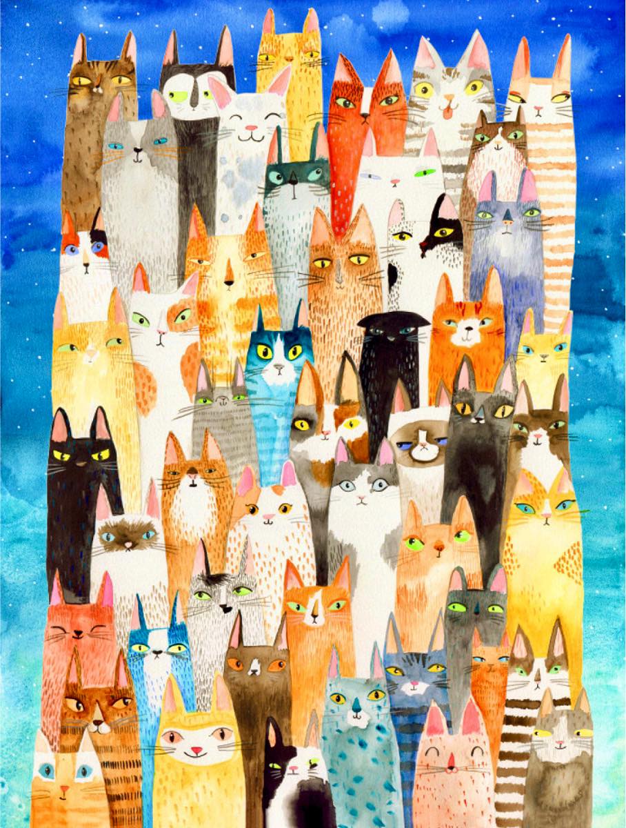 Solve CATS jigsaw puzzle online with 266 pieces