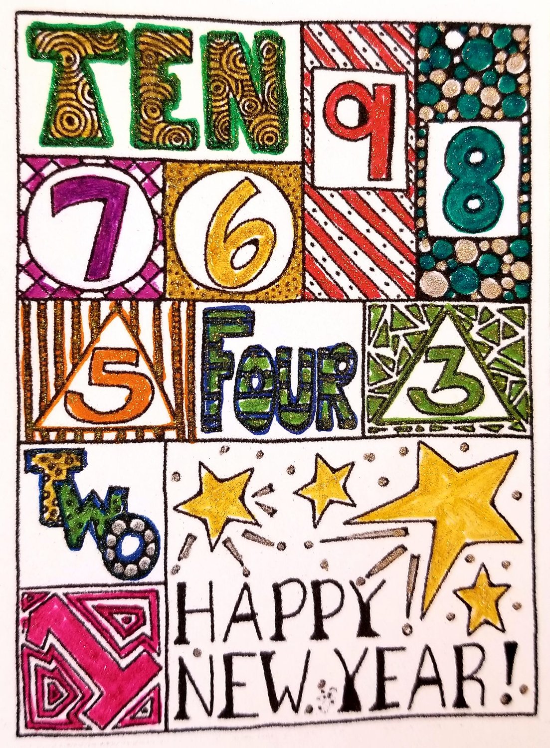 Solve New Years2 jigsaw puzzle online with 70 pieces