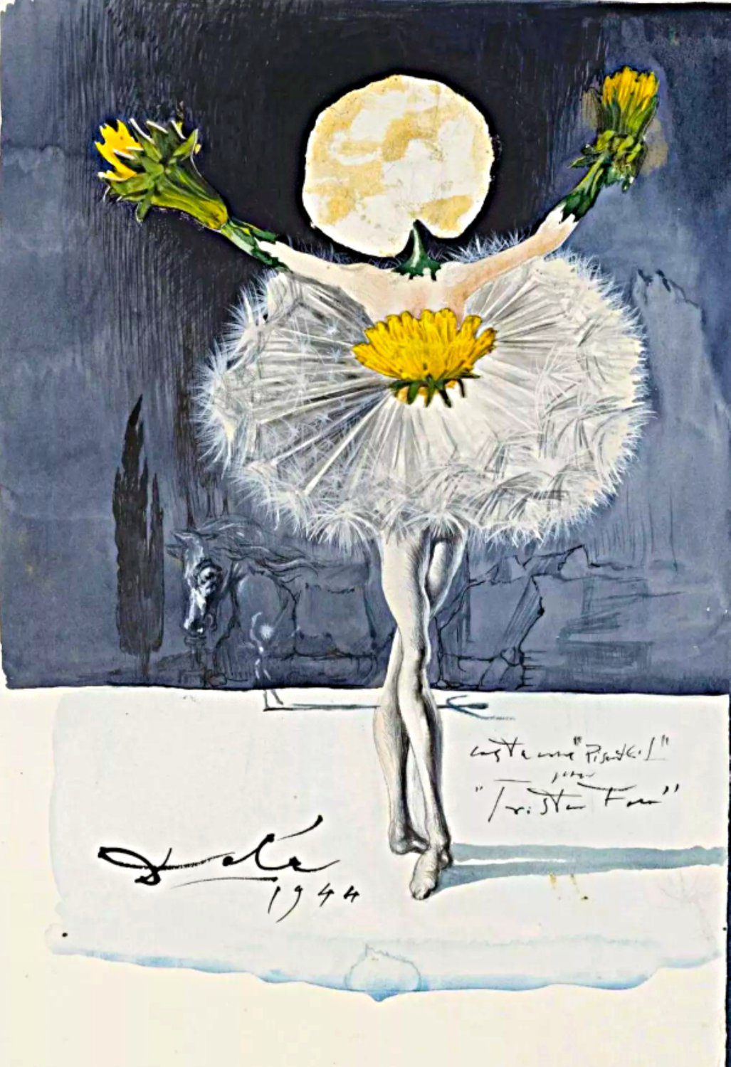 Solve Dancing Dandelion ~ Salvador Dali (Spanish, 1904-1989) jigsaw ...