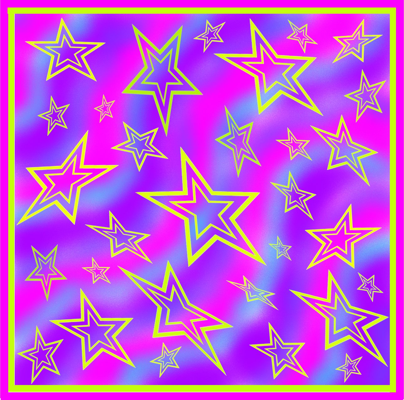 Jigsaw Puzzle | 169 pieces | Pink Floating Stars | Jigidi