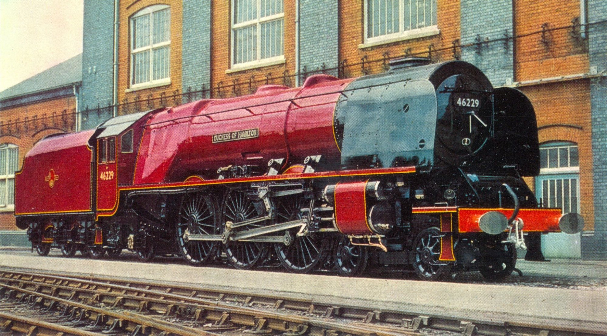 Solve LMS Coronation Class 4-6-2 6229 Duchess of Hamilton. jigsaw ...