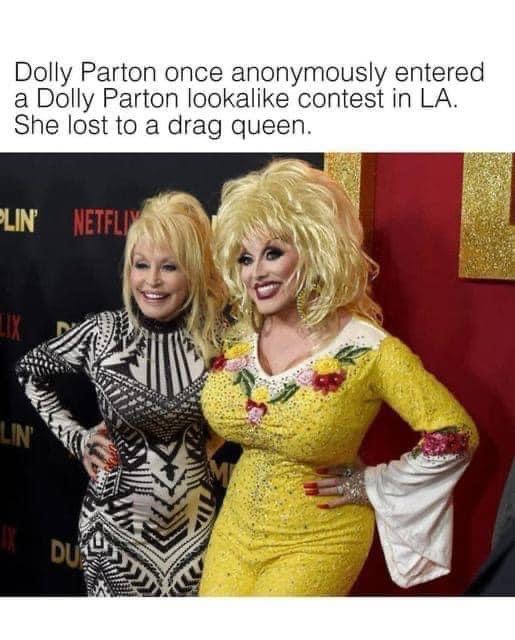 Solve Dolly Parton jigsaw puzzle online with 20 pieces