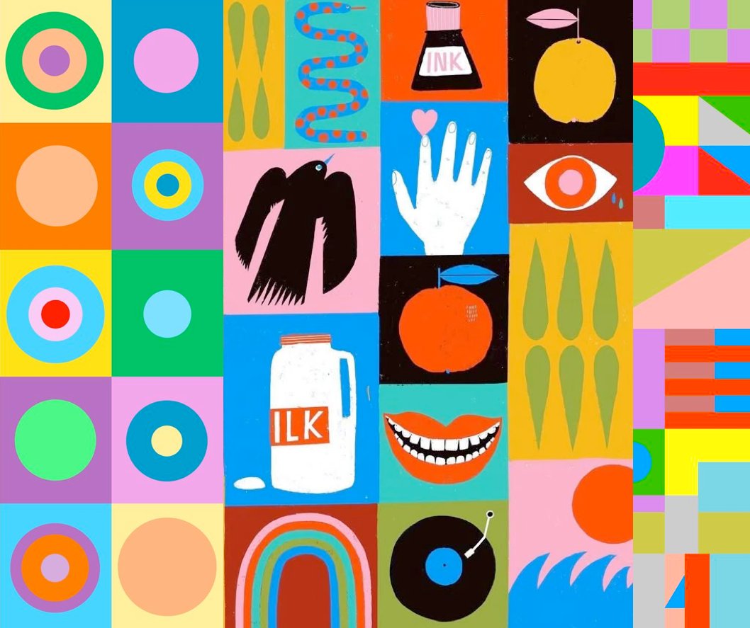 Solve Shapes Mashup jigsaw puzzle online with 120 pieces